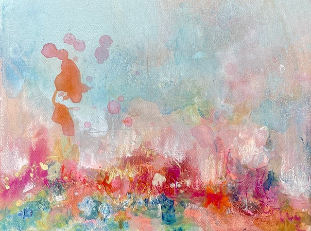 'It Takes A Village’ 9 x 12 Painting – lizahathawaymatthews