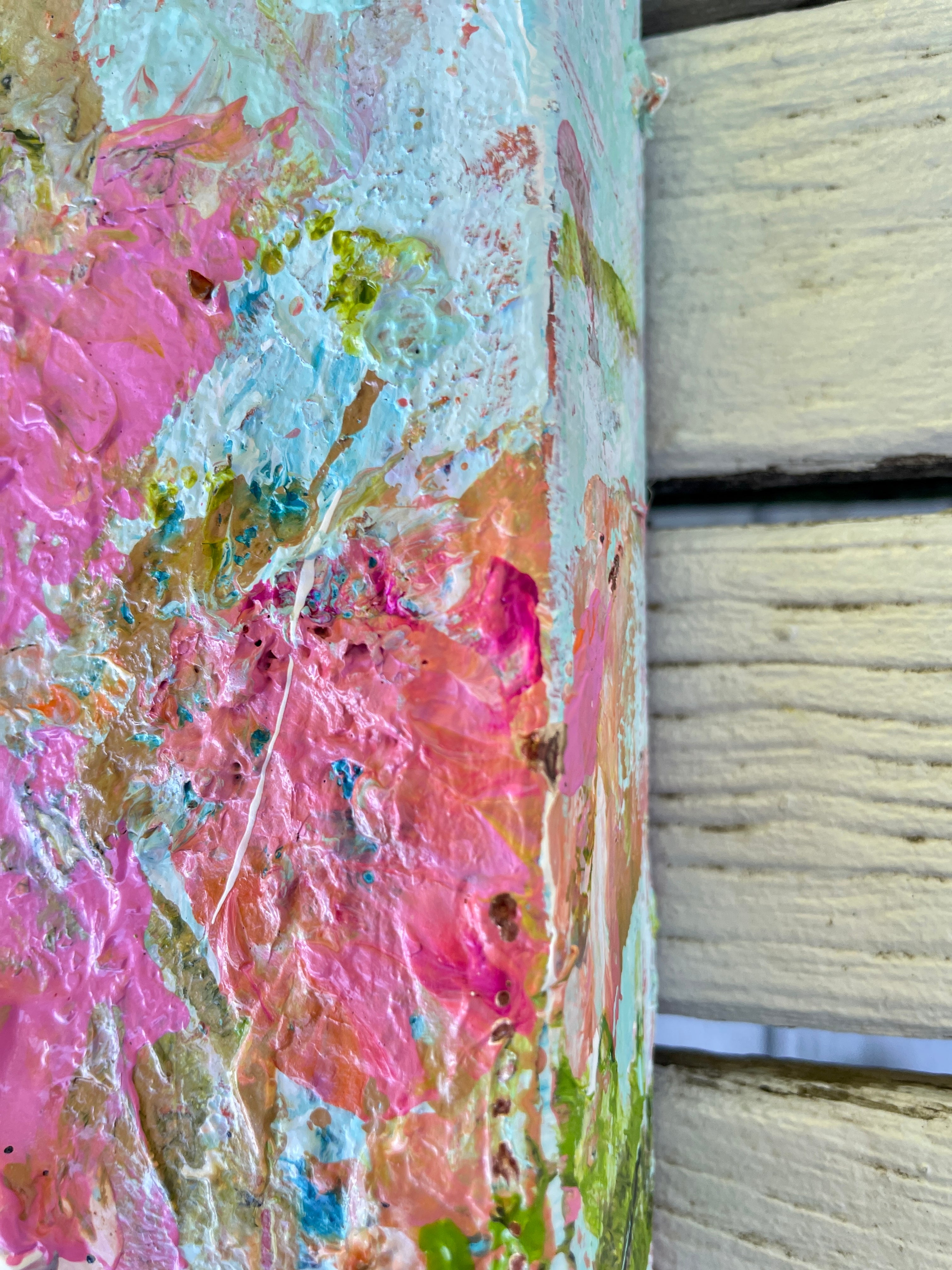 'Nose Gay’ 12 x 12 Painting – lizahathawaymatthews