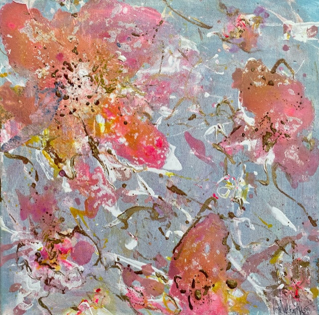 'Clearly’ 12 x 12 Painting – lizahathawaymatthews